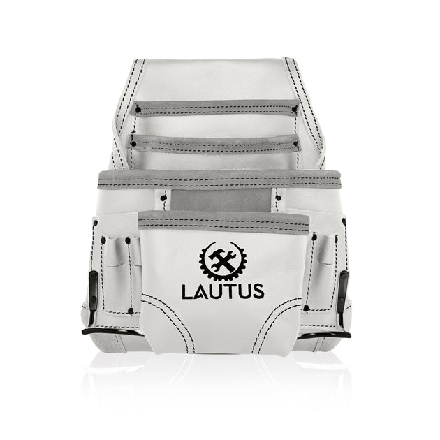 Tool Pouch Bag | White| Carpenter, Construction, Framers, Handyman | 1